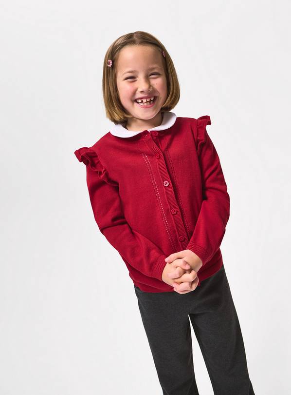 Buy Red Scalloped Cardigan 2 Pack - 8 years | Jumpers and cardigans | Tu