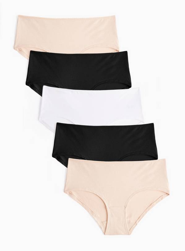 Buy Plain Knicker Shorts 5 Pack 14 | Knickers | Argos