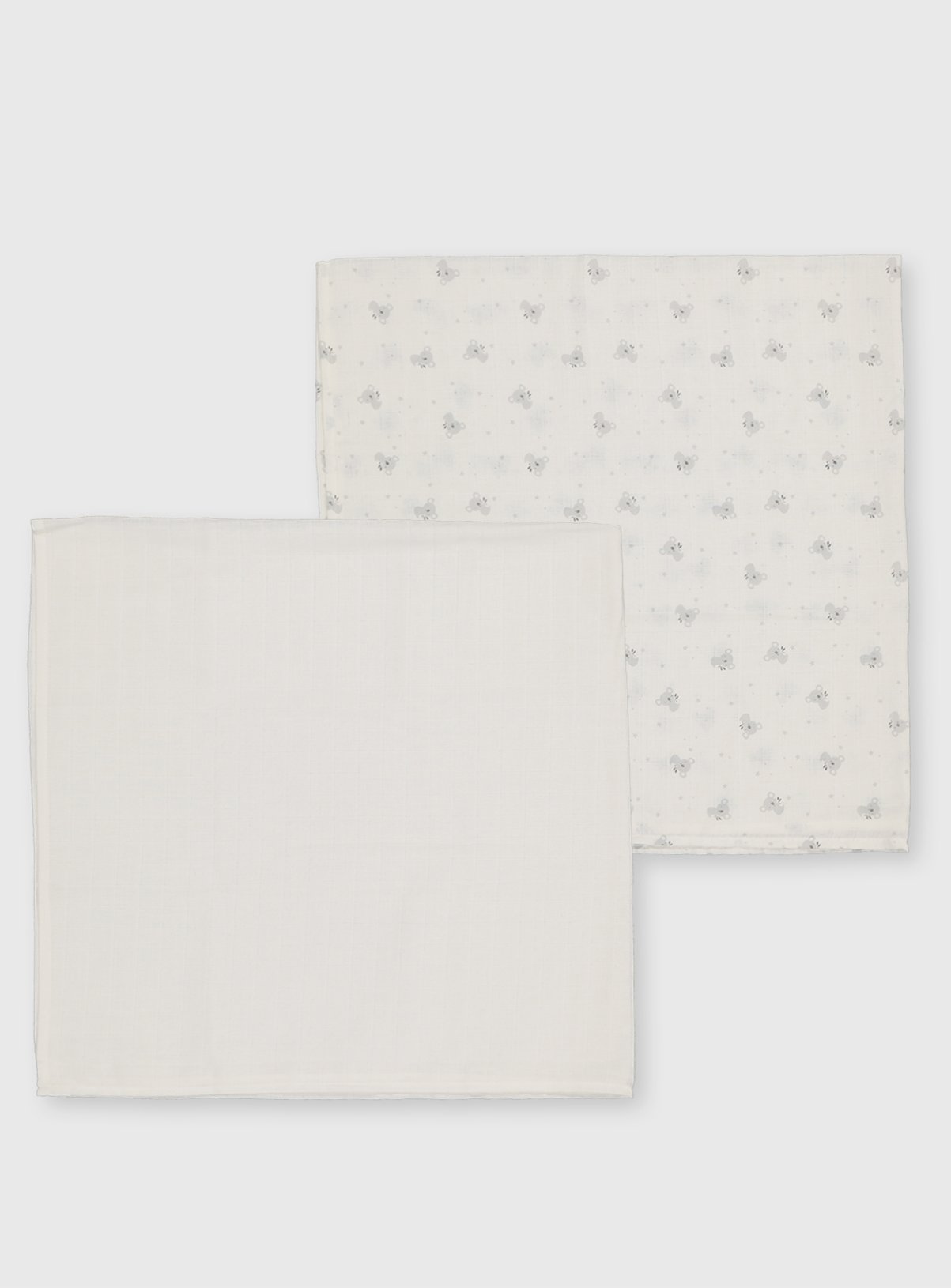 Cream & Koala Extra Large Muslin Squares 2 Pack review | 9.1 / 10