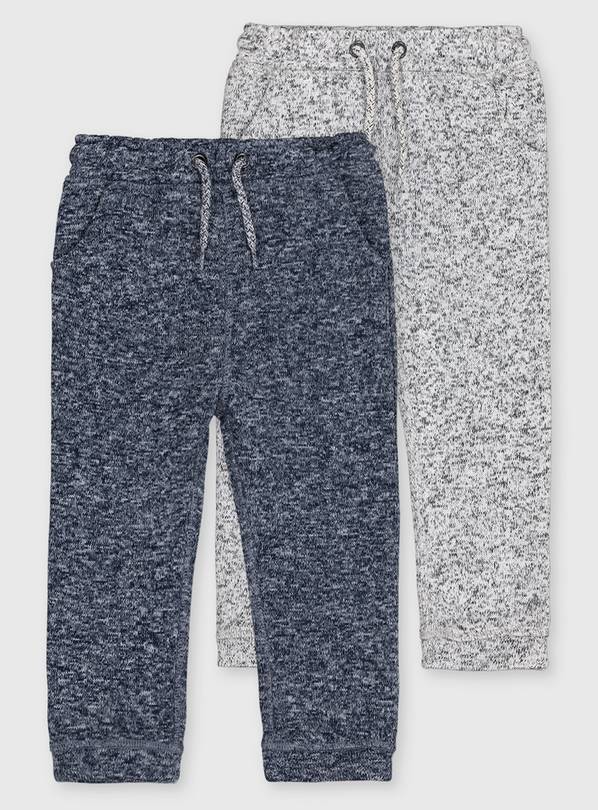 Buy Blue & Grey Fleece Joggers 2 Pack - 4-5 years | Multipacks | Argos