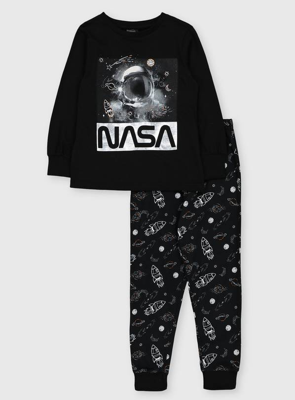 Buy NASA Black Space Pyjamas - 6-7 years | Pyjamas | Argos