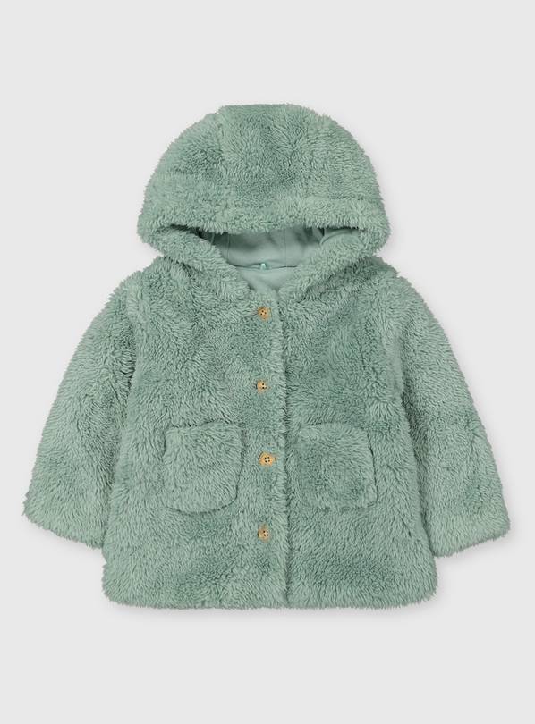 Buy Green Borg Fleece Jacket - 18-24 months | Coats and jackets | Argos