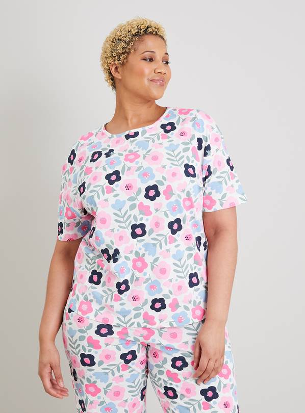 Buy Blue Floral Print Pyjamas - 16 | Pyjamas | Argos
