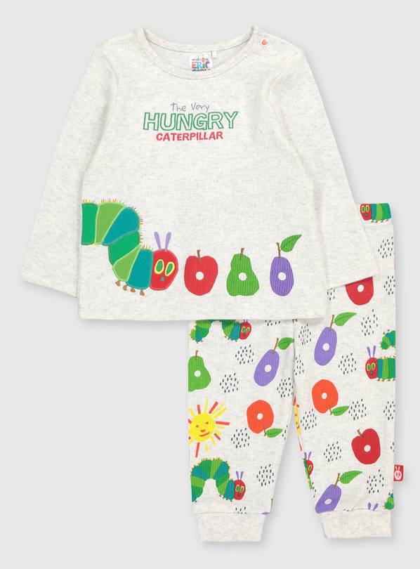 Buy The Very Hungry Caterpillar Grey Pyjamas - 12-18 months ...