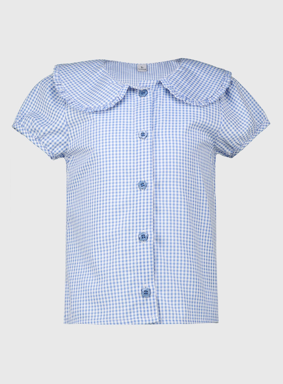 Blue Gingham School Blouse review | 8.9 / 10