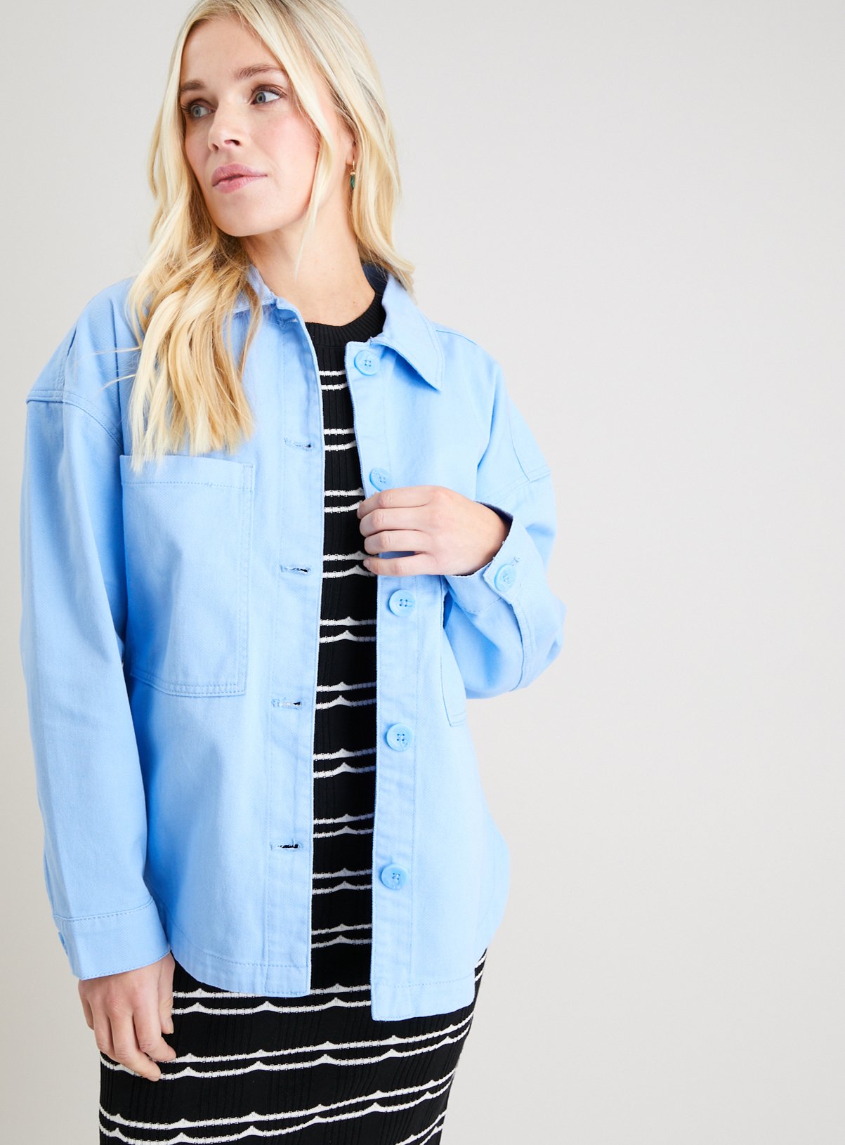Blue Twill Shacket review | 8.9 / 10