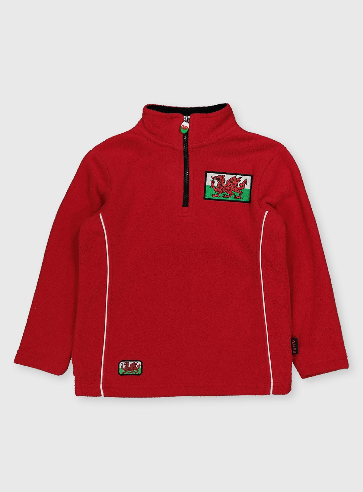 Wales Red Rugby Half Zip Fleece review | 8.9 / 10