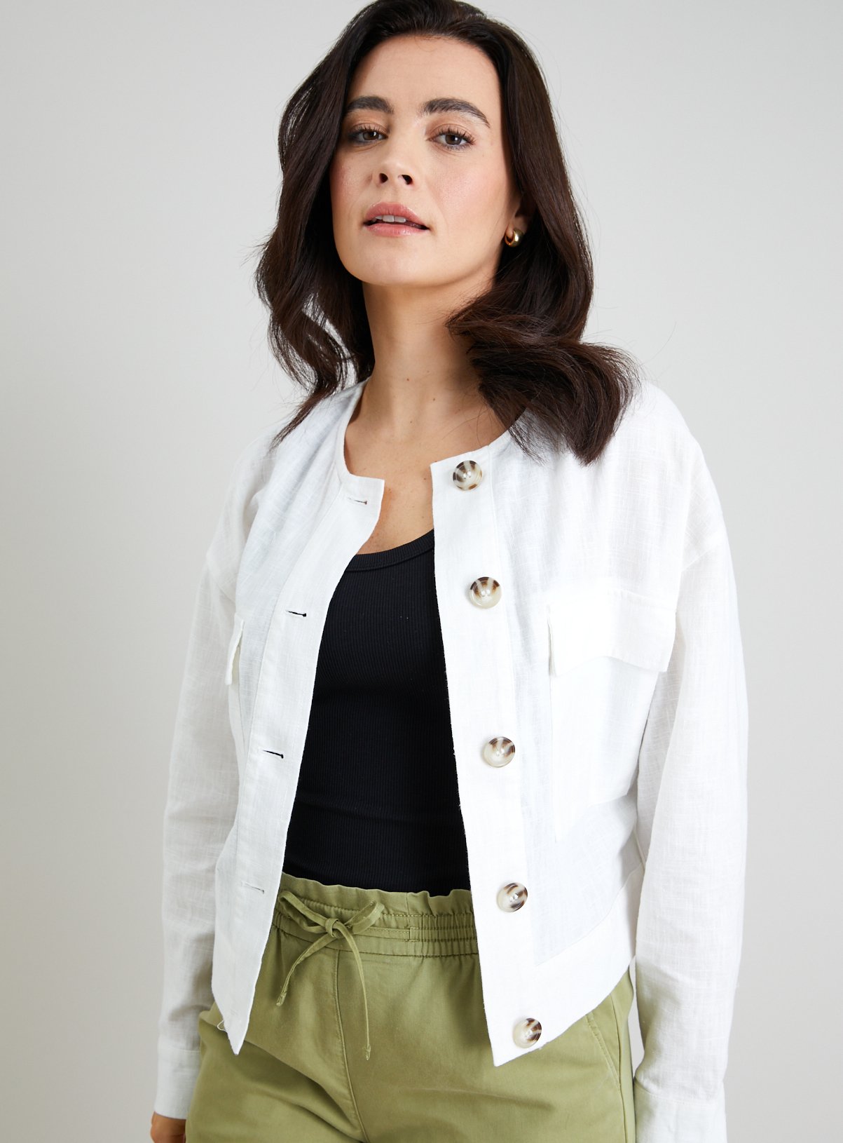White Collarless Jacket review | 8.9 / 10