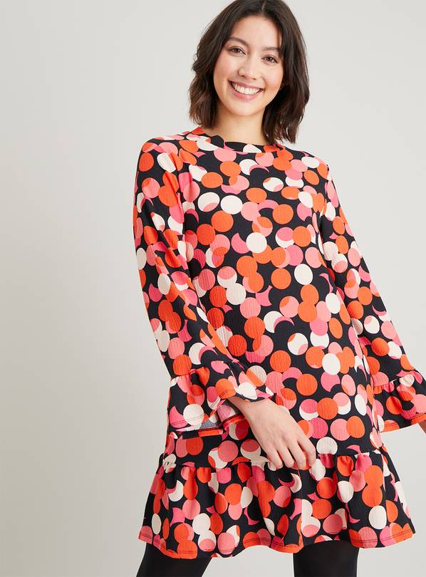 Buy Red Sequin Print Mini Dress - 8 | Dresses | Argos