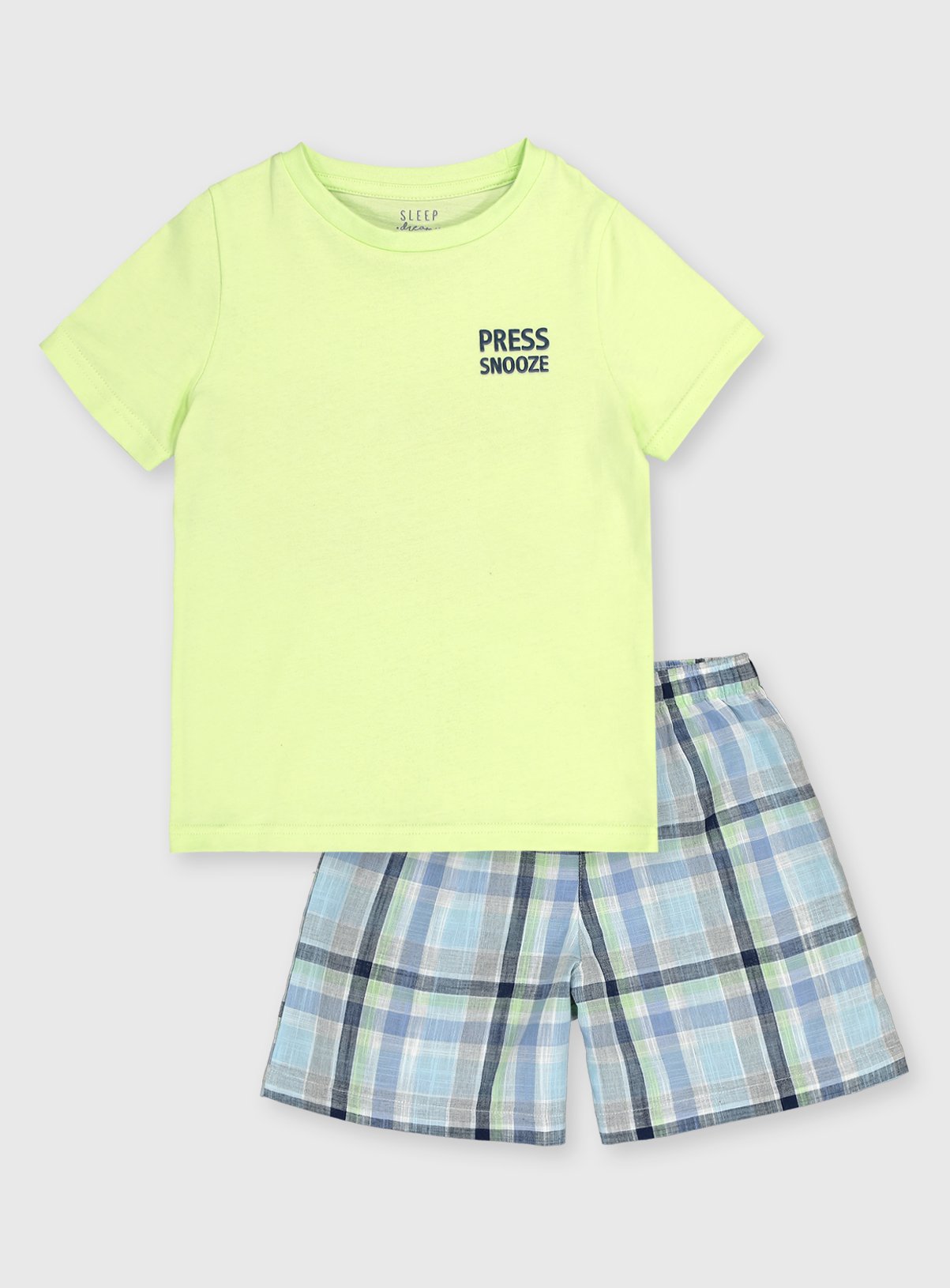 Green Check Press Snooze Pyjamas review | 8.8 / 10