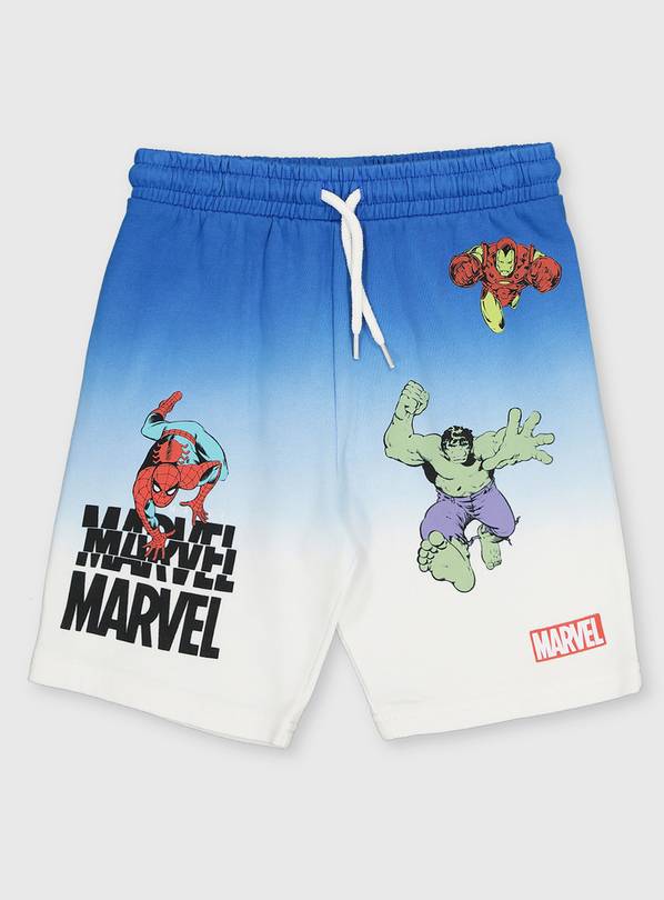 Buy Marvel The Avengers Blue Ombré Shorts - 7 years | Shorts | Argos