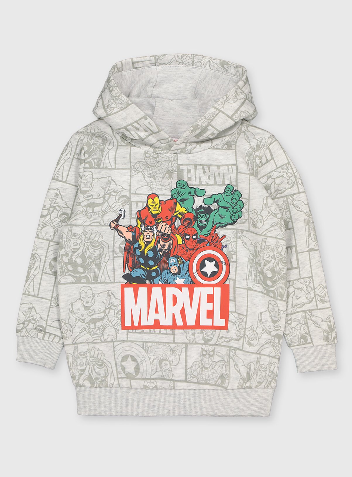 Marvel Comics Grey The Avengers Coord Hoodie review | 9.0 / 10