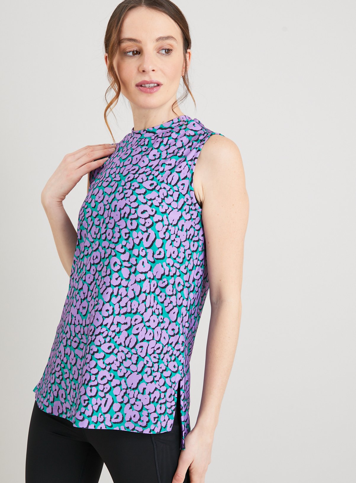 Active Lilac Leopard Print Vest Top review | 8.9 / 10