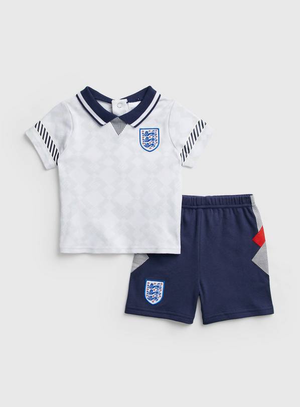 Buy England F.A. 1990 Retro England Kit 12-18 months | Outfits and sets ...