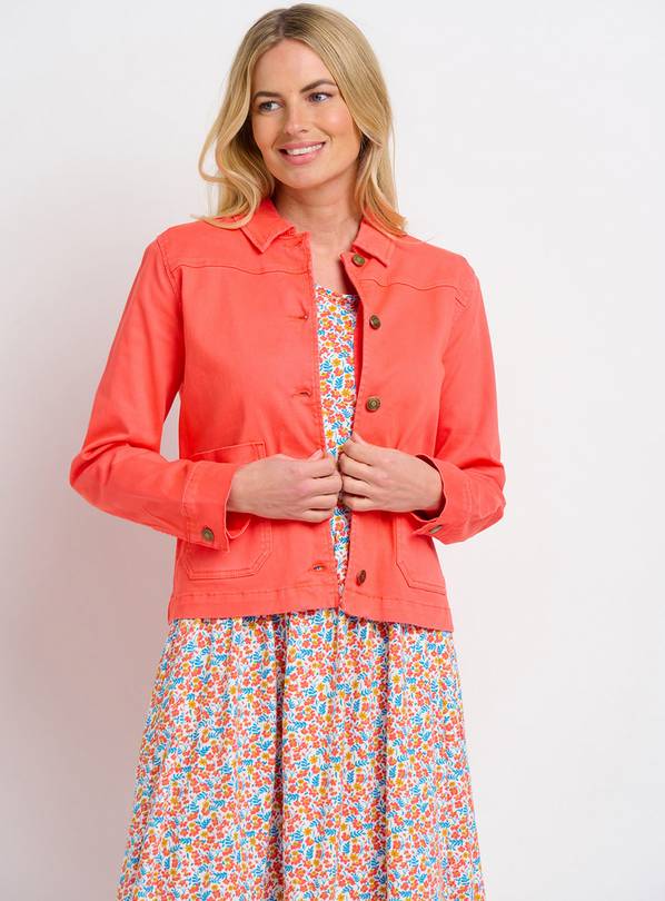 Buy BRAKEBURN Coral Denim Chore Jacket - 18 | Coats | Argos