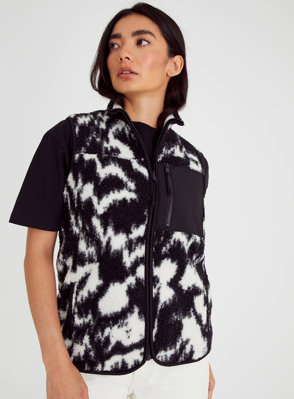 Buy Monochrome Borg Print Gilet 26 | Hoodies and sweatshirts | Argos