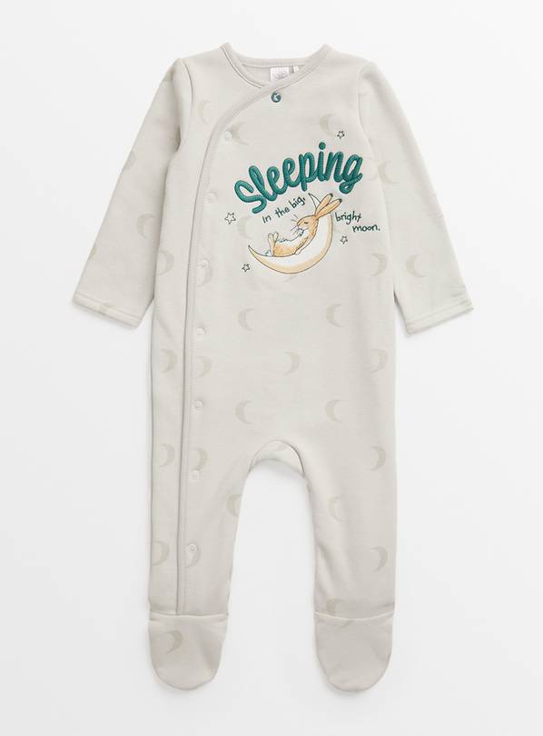 Buy Cream In the Big Bright Moon Sleepsuit 12-18 months | Sleepsuits ...