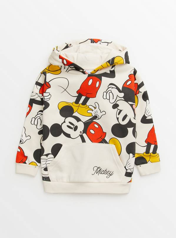 Buy Mickey Mouse Character Print Hoodie 2-3 years | Jumpers and hoodies ...