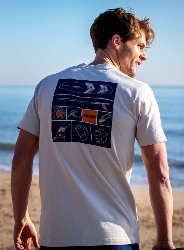 Buy BRAKEBURN Surf Essentials Tee XL | null | Argos