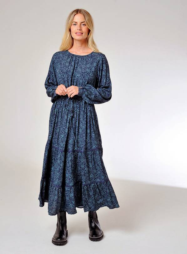 Buy BURGS Folly Maxi Dress 14 | Dresses | Argos