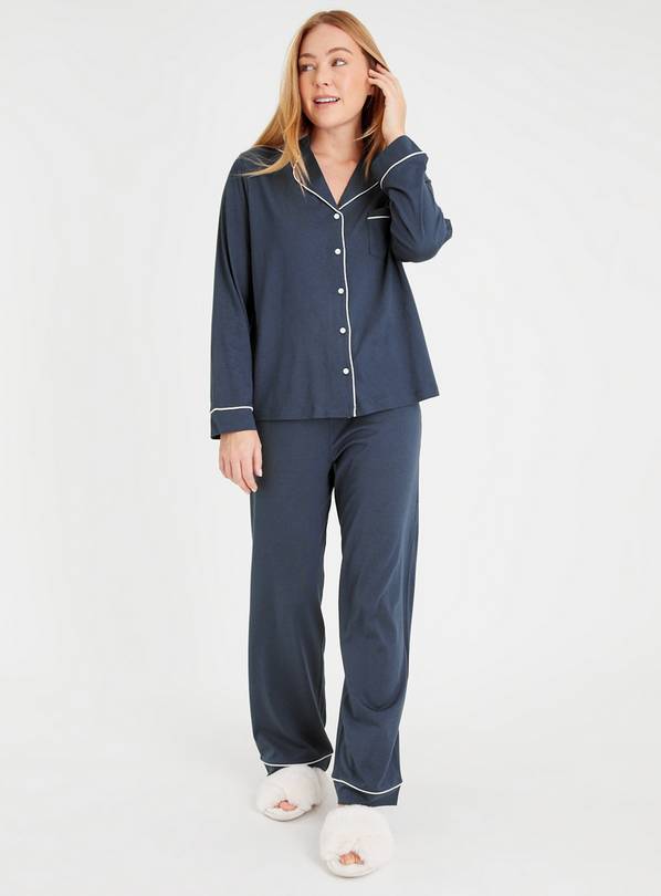 Buy Navy Traditional Pyjamas 20 | Pyjamas | Argos