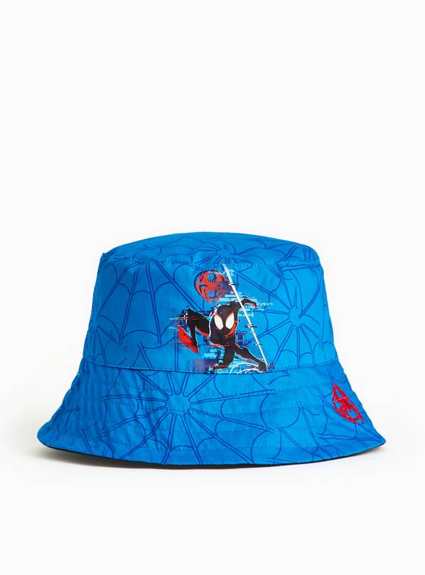 Buy Disney Marvel Spider-Man Reversible Bucket Hat 6-9 years ...