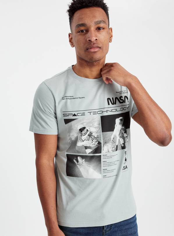 Buy Green NASA Space Technology Graphic T-Shirt S | T-shirts and polos ...