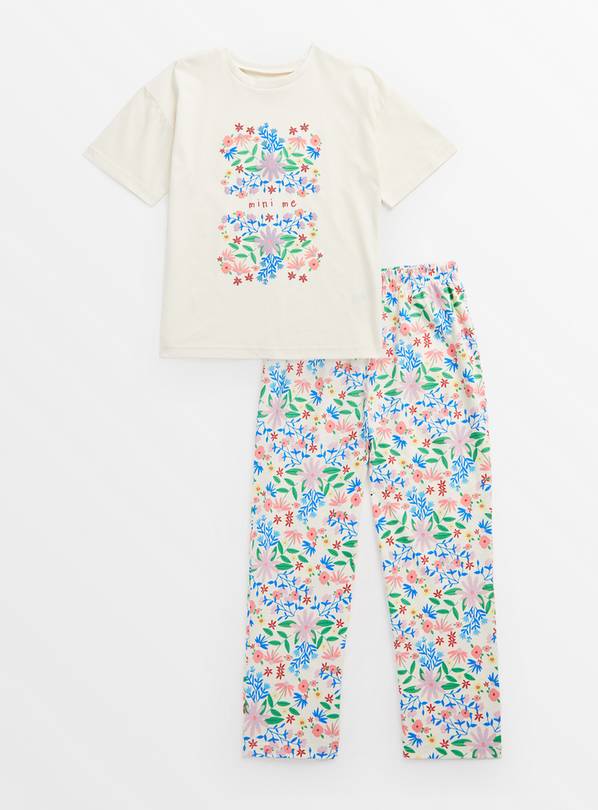 Buy Kids' Mini Me Floral Print Pyjamas 3-4 years | Pyjamas | Argos