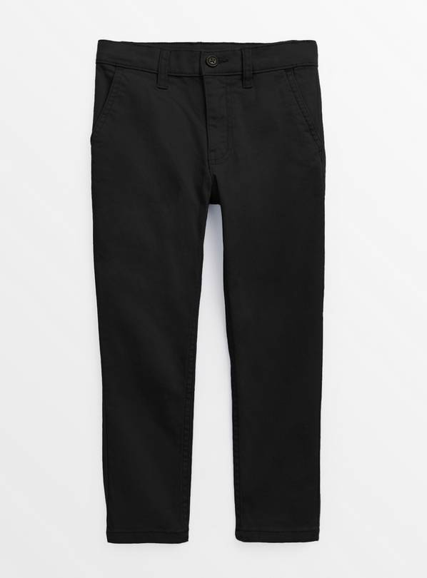 Buy Black Chino Trousers 4 years | Trousers and joggers | Argos
