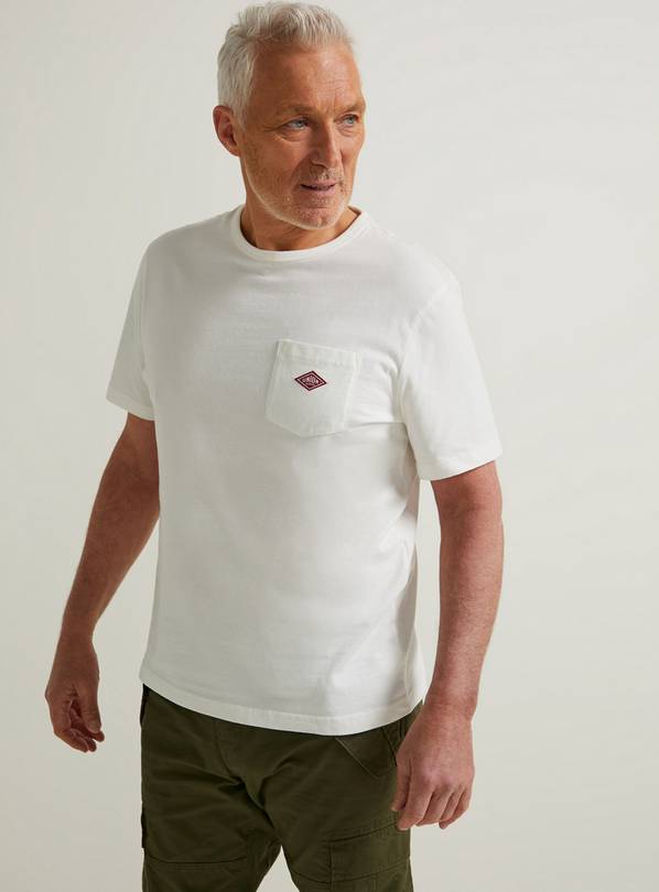 Buy White Pocket T-Shirt S | Shirts | Argos