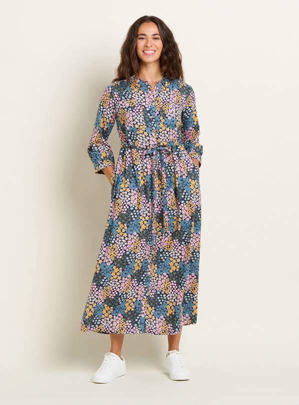 Buy BRAKEBURN Wildflower Meadow Shirt Dress 14 | Workwear | Argos