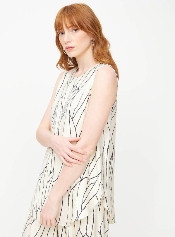 Buy Swirl Print Coord Shell Top 10 | Shell tops | Argos