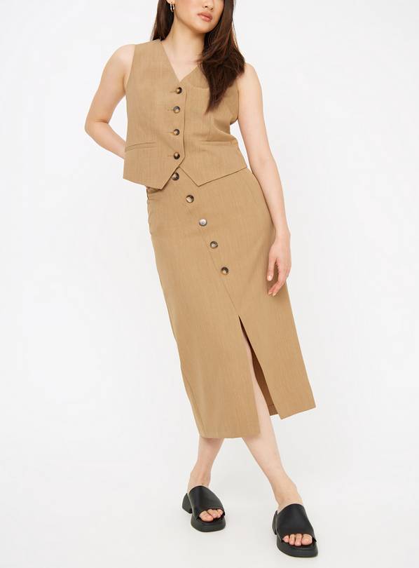 Buy Stone Textured Coord Wrap Skirt 22 | Skirts | Argos