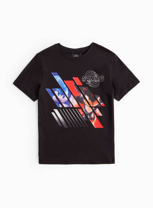 Buy Sonic The Hedgehog Black Graphic T-Shirt 5 years | T-shirts and ...