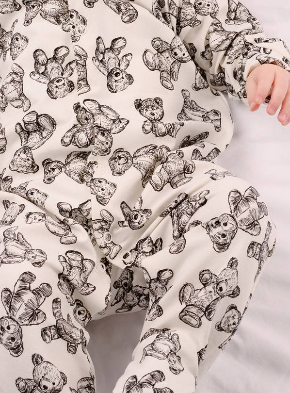 Buy FRED & NOAH Teddy Bear Sleepsuit 12 - 18 Month | Sleepsuits and ...