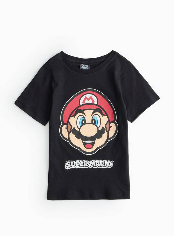 Buy Super Mario Graphic Print T-Shirt 2 years | T-shirts and shirts | Argos