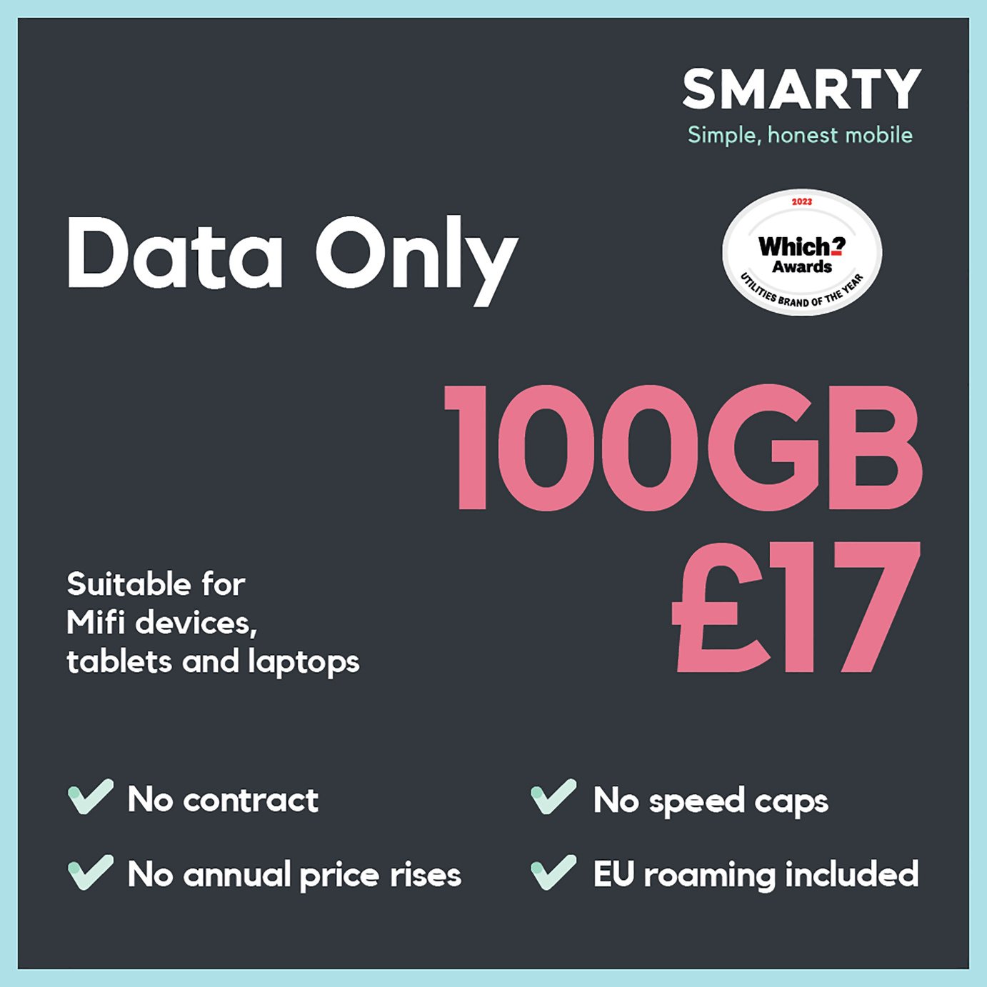 SMARTY Data SIM SIM cards | Argos