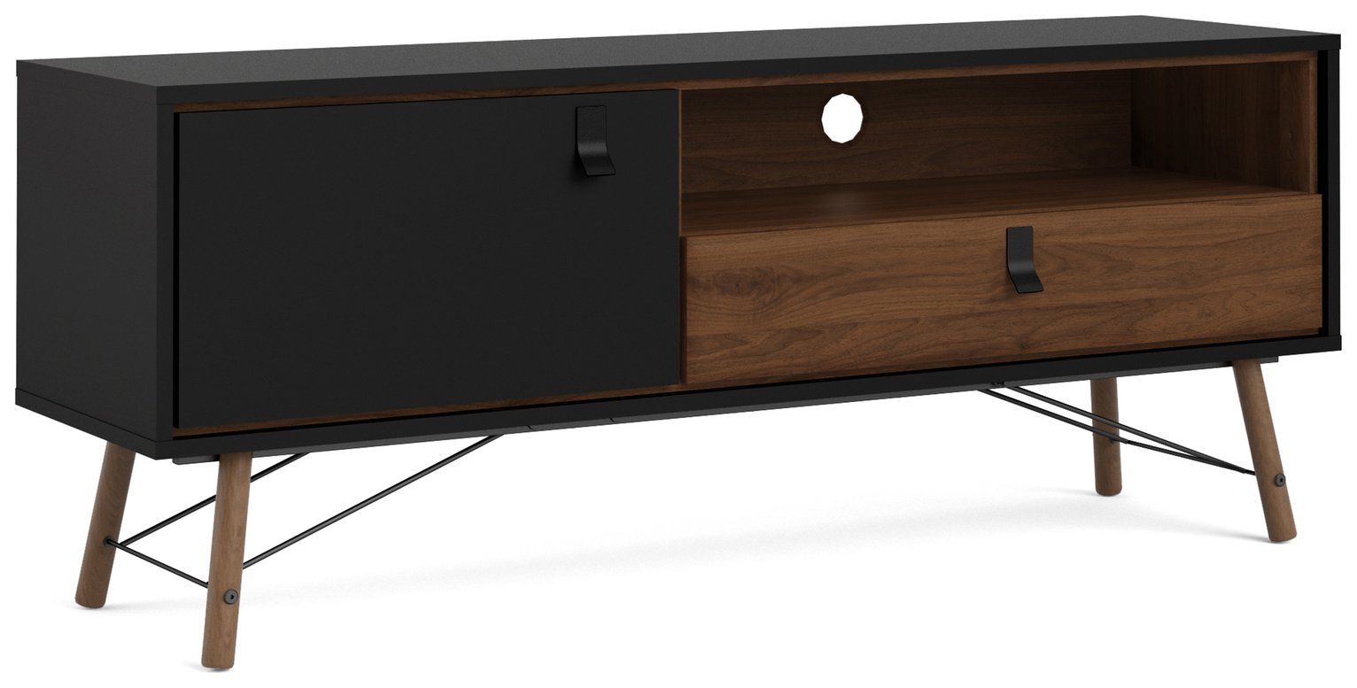 Solid wood TV units and stands | Argos
