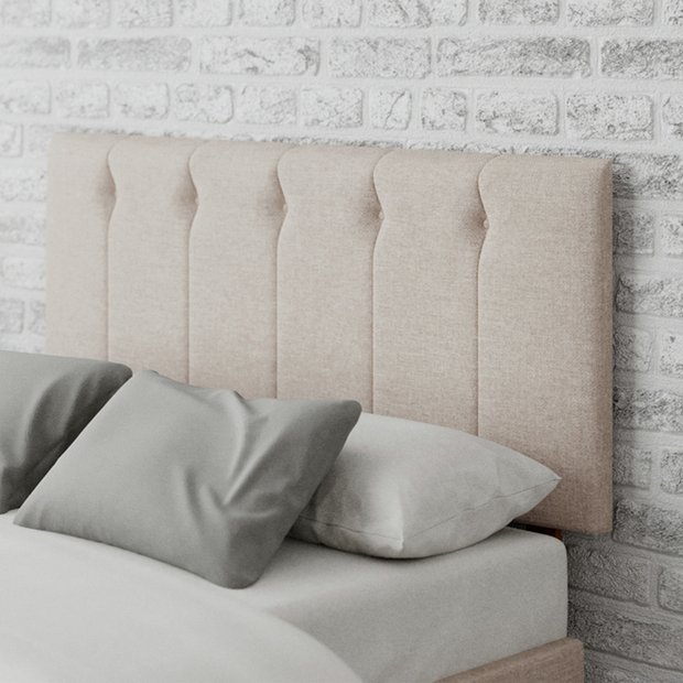 Buy Aspire Hepburn Twill Double Headboard Natural Headboards Argos