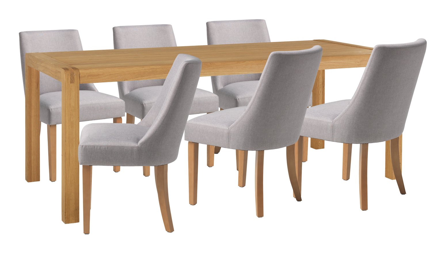 Results for light oak dining table and chairs in Furniture, Dining room ...