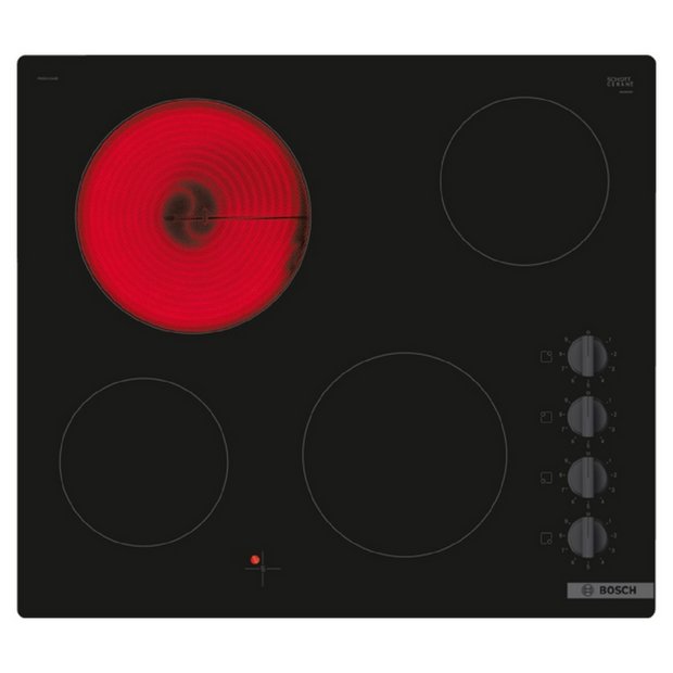 Buy Bosch PKE611CA3E Electric Ceramic Hob Black Hobs Argos