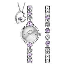 Buy Limit Ladies' Gold Plated Bracelet, Pendant and Watch Set at Argos ...