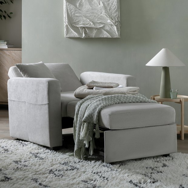 Argos chair bed single store