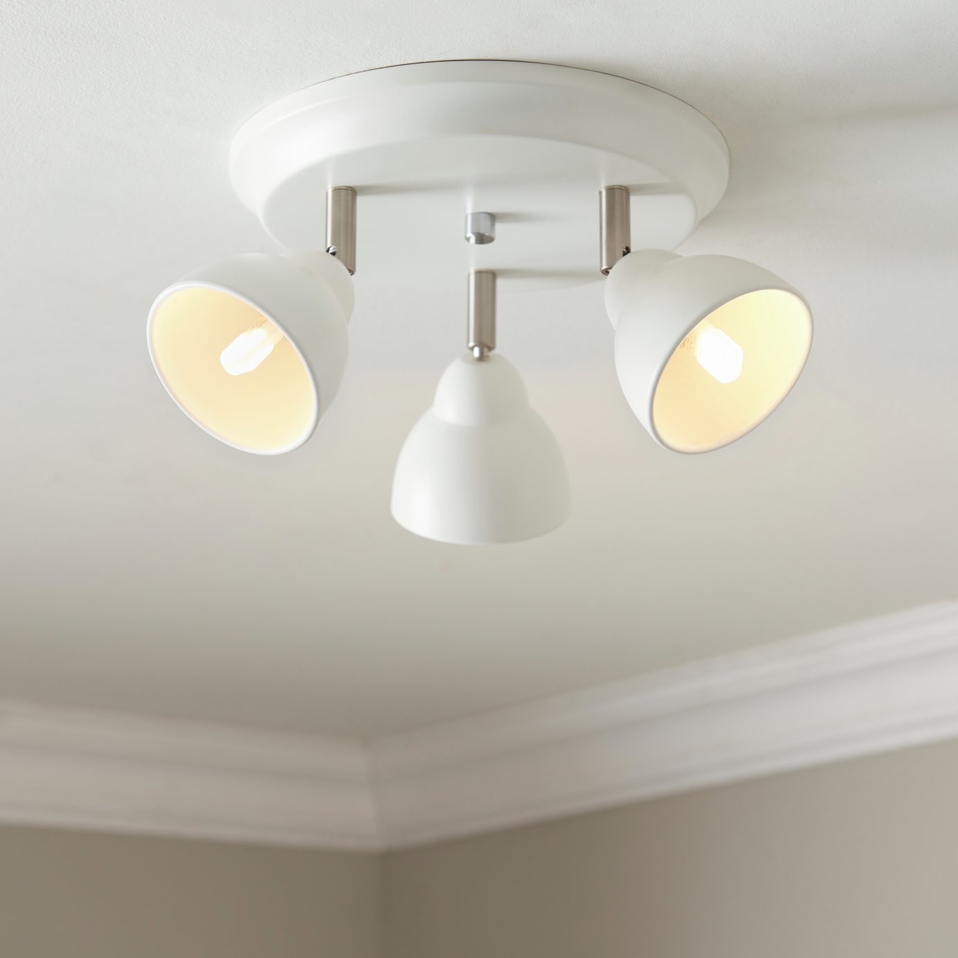 Ceiling Lights & Chandeliers | Flush Celing Lights & Spotlights | Argos ...