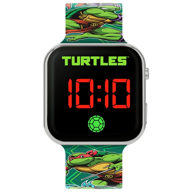 Teenage Mutant Ninja Turtles Digital Watch TMNT Teenage Mutant Ninja