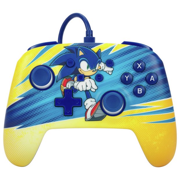 Buy PowerA Enhanced Switch Wired Controller Racing Sonic Nintendo Switch controllers Argos