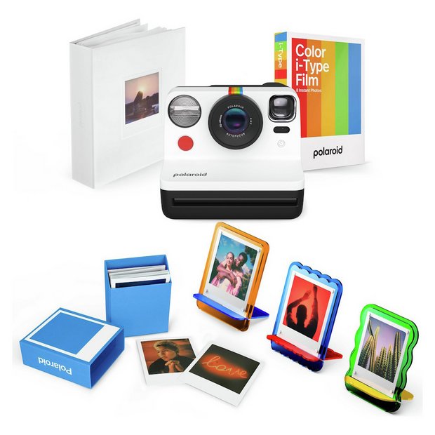 Buy Polaroid Now Gen 2 Instant Camera Bundle Black White Instant cameras Argos