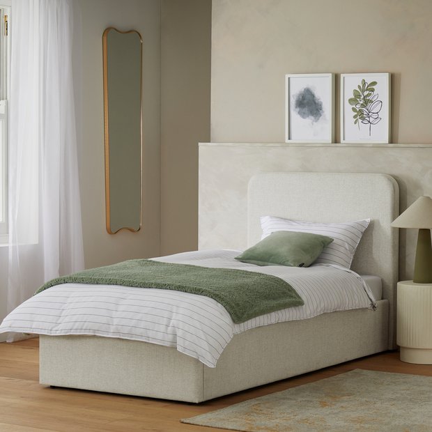 Buy Habitat Chadwell Single End Lift Ottoman Bed Natural Bed frames Argos