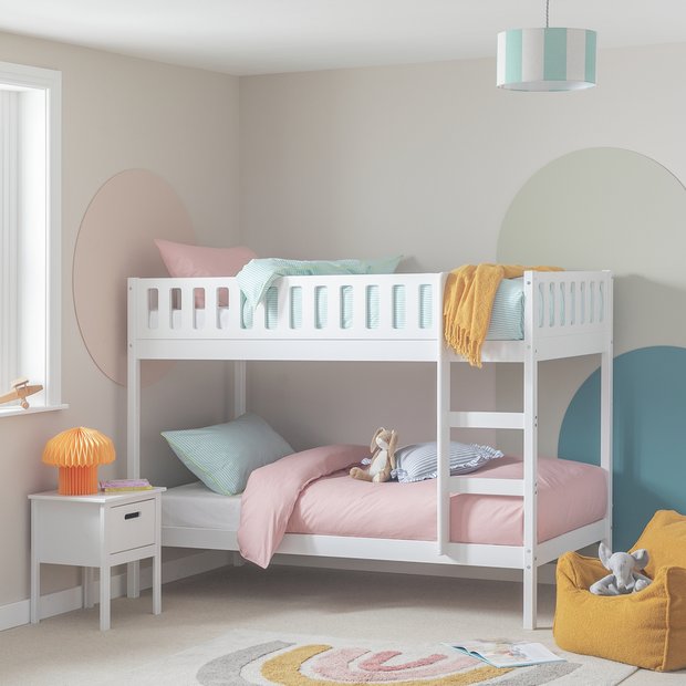 Argos bunk beds white store