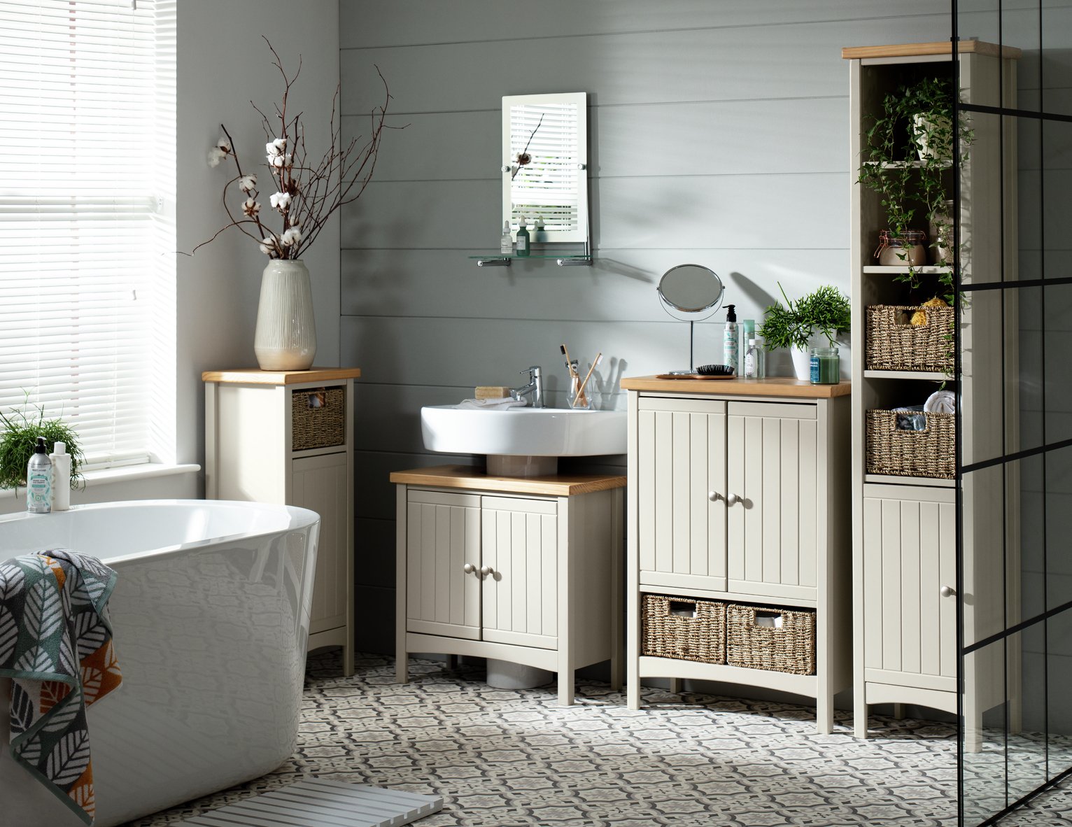 cabinets Freestanding bathroom cabinets | Argos
